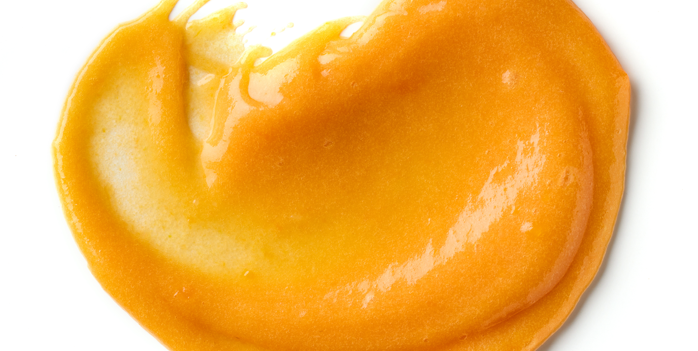 Carrot lentil cream with curry